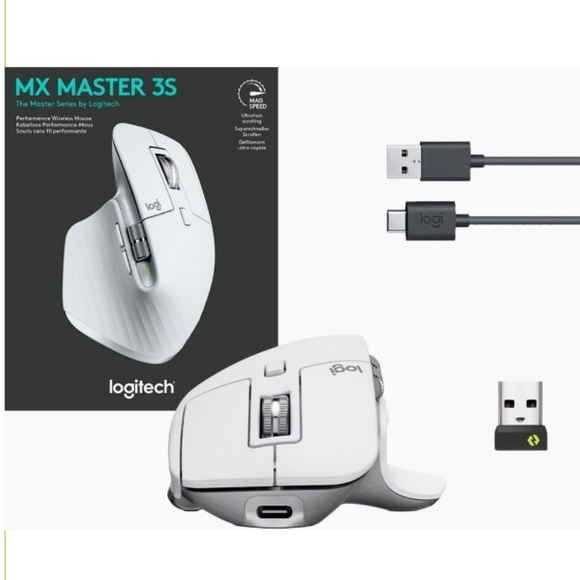 Logitech | Computers, Laptops & Parts | Logitech Mx Masters 3s Laser Wireless Mouse | Poshmark